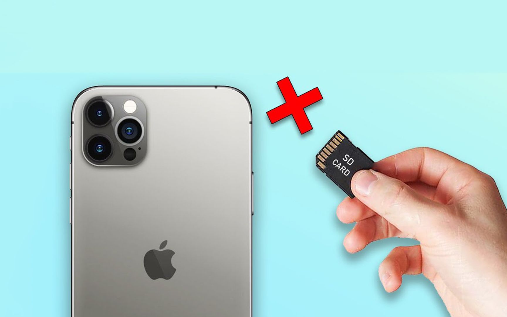 为什么iPhone没有SD卡?看完涨知识了