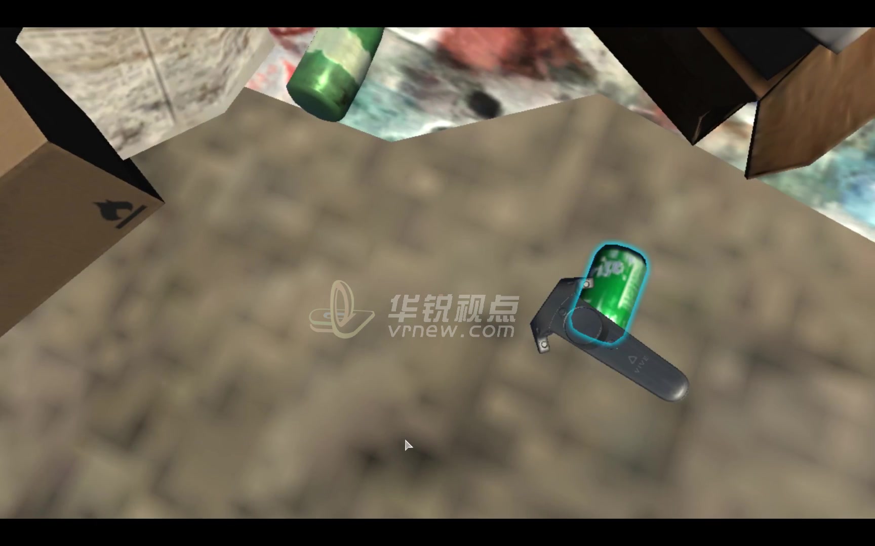 工厂VR垃圾分类处理流程模拟