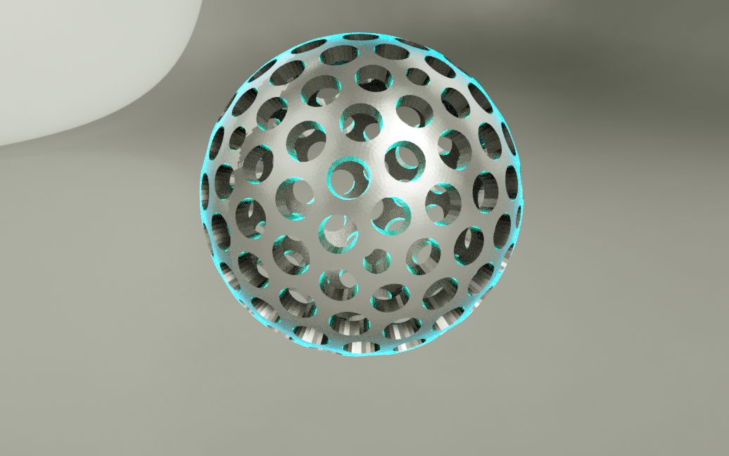 C4D科研绘图教程七:两分钟画这种规则的多孔碳