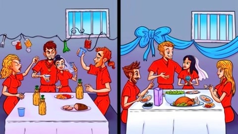 黑猫脑力测试:有两对情侣结婚了,正在办婚礼,谁是富裕的