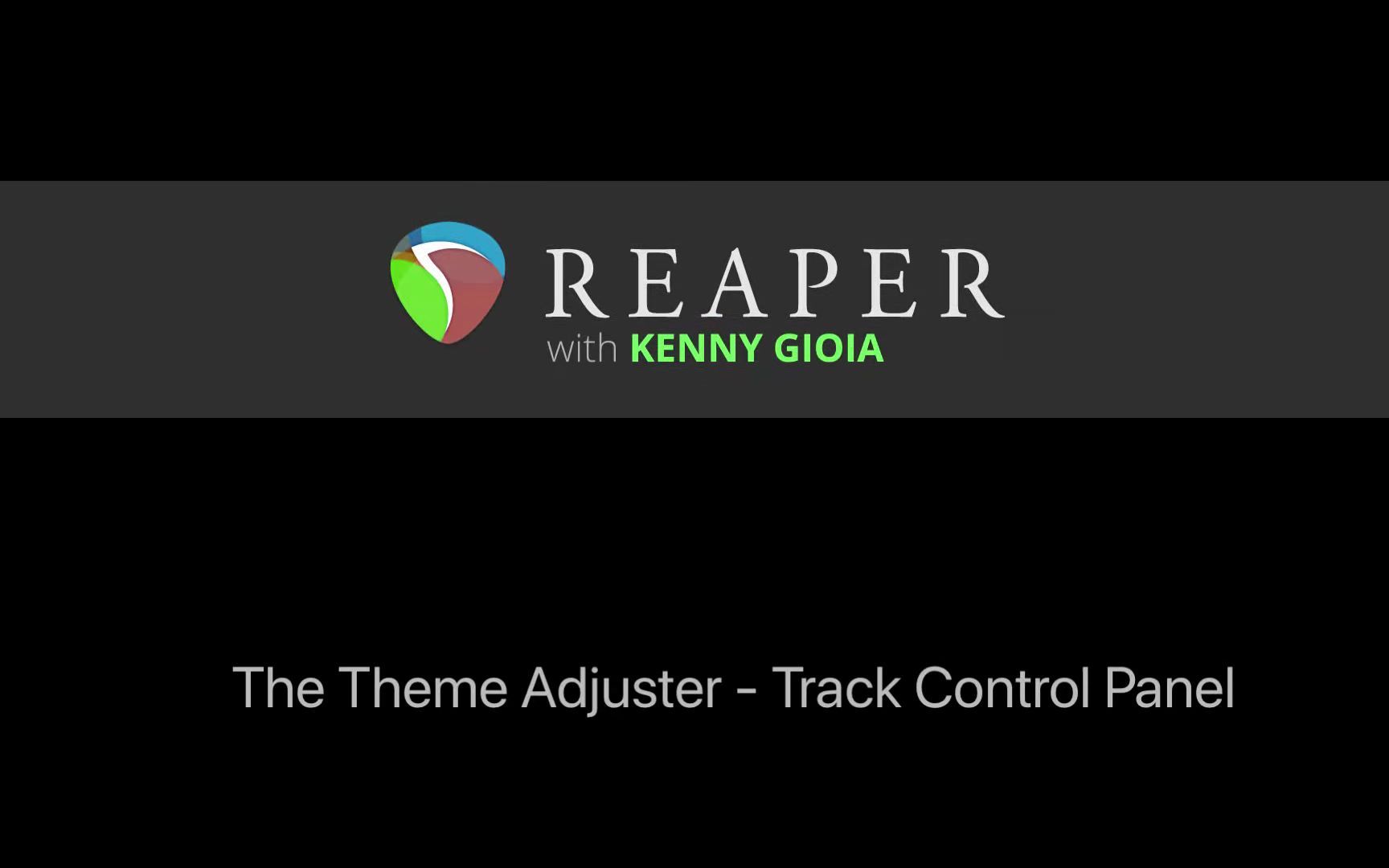 最新235. 《Reaper》中的主题调整器--轨迹控制面板The Theme ...