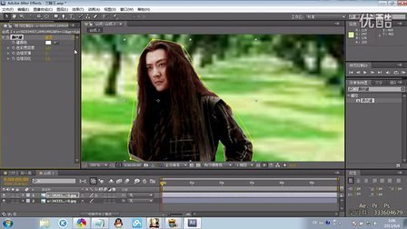 Ae特效 《兰陵王》人物抠像与场景的合成 教程二