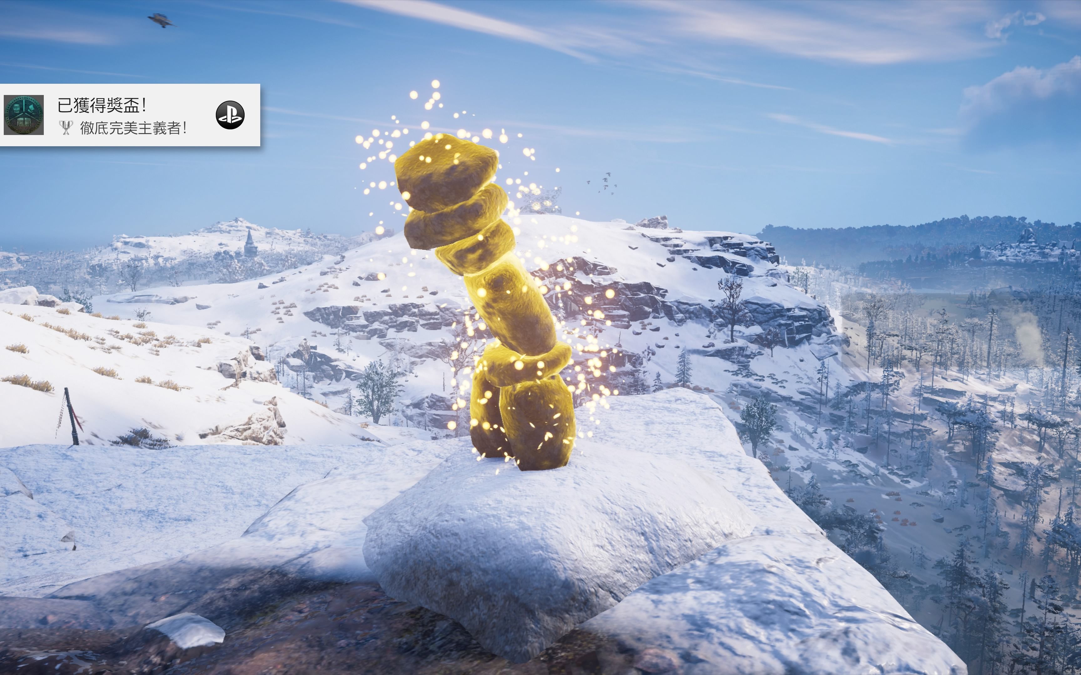 育碧也有良心的时候,给你们看我的《刺客信条:英灵殿》约克郡叠石...