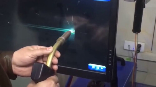 电焊工用电脑考试,系统就会给考生一个成绩,真是长见识了