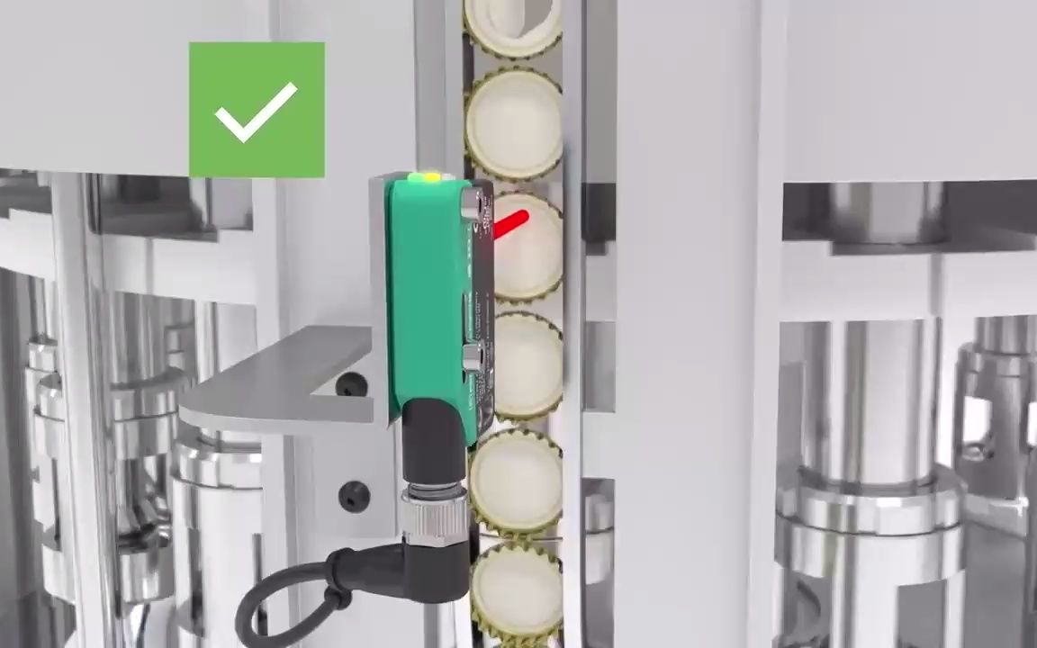 长距离透明体运用光电传感器进行准确检测