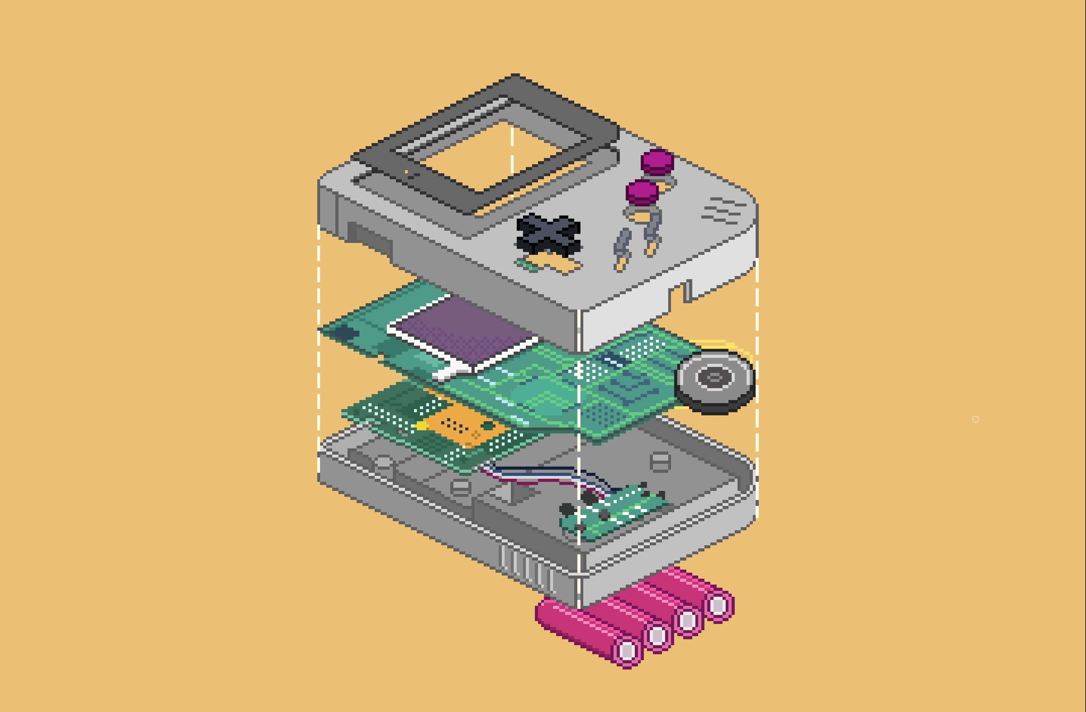 gameboy-ipad像素画教程