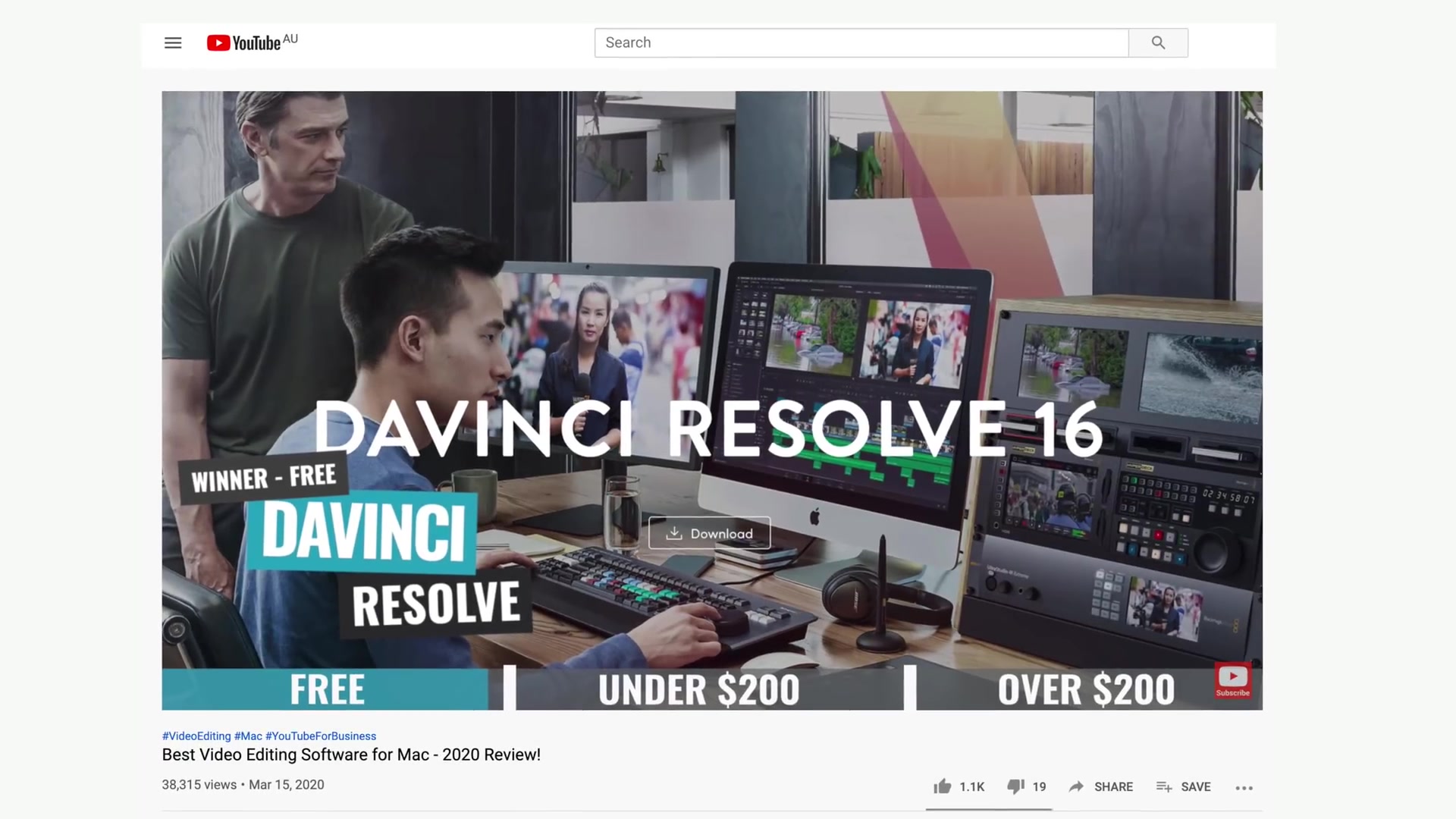 DaVinci Resolve 基础入门教程
