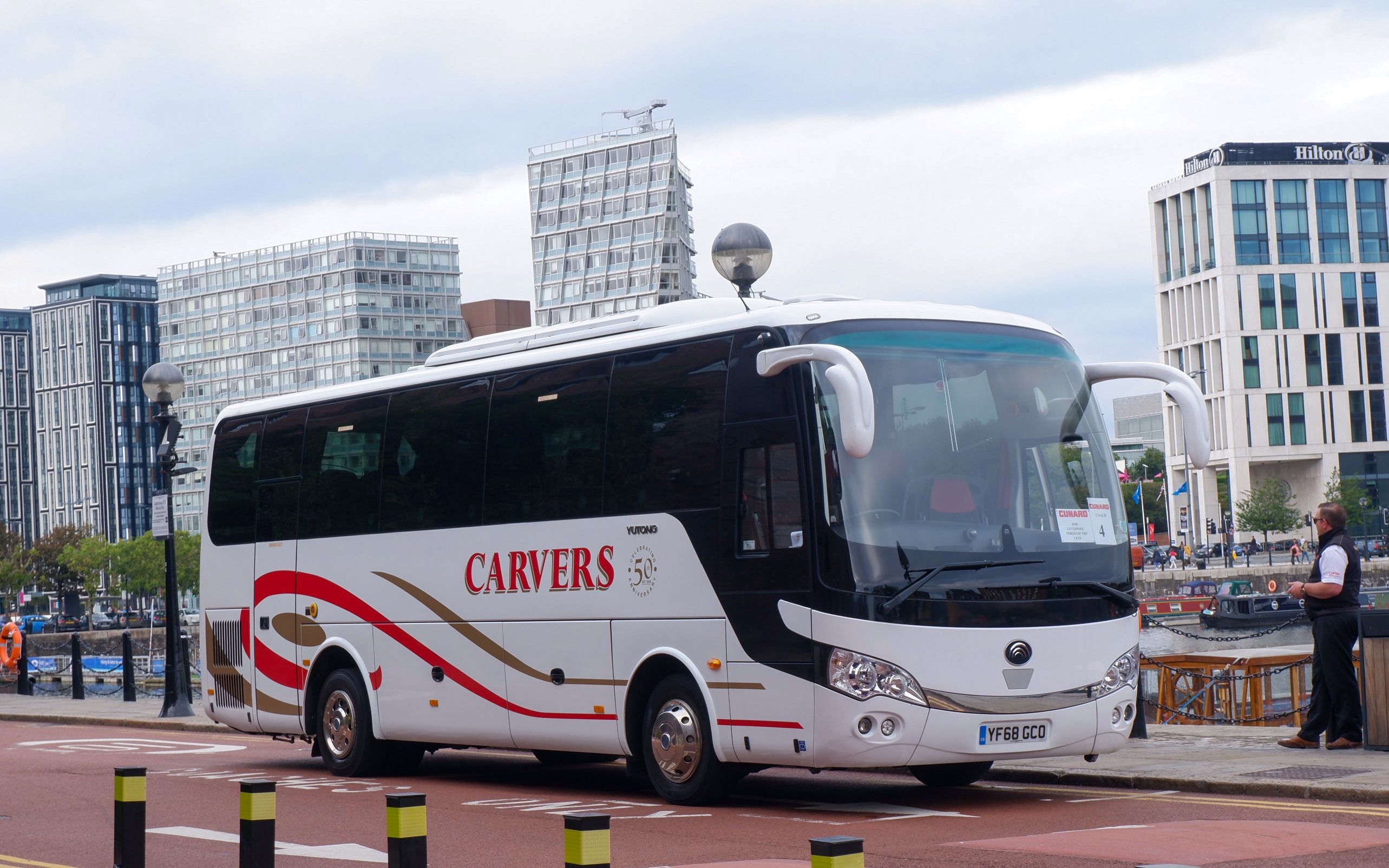 英国街头的中国客车—宇通TC9