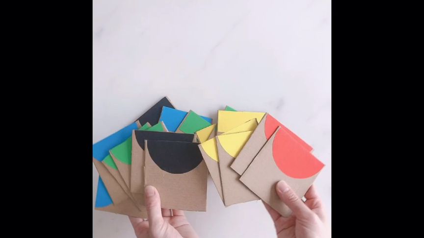 在家早教|几何图形拼图教程来啦