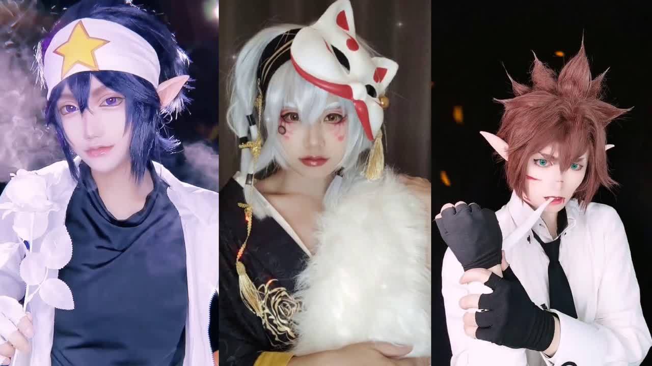 凹凸世界cos:从动漫游戏里跑出来的.