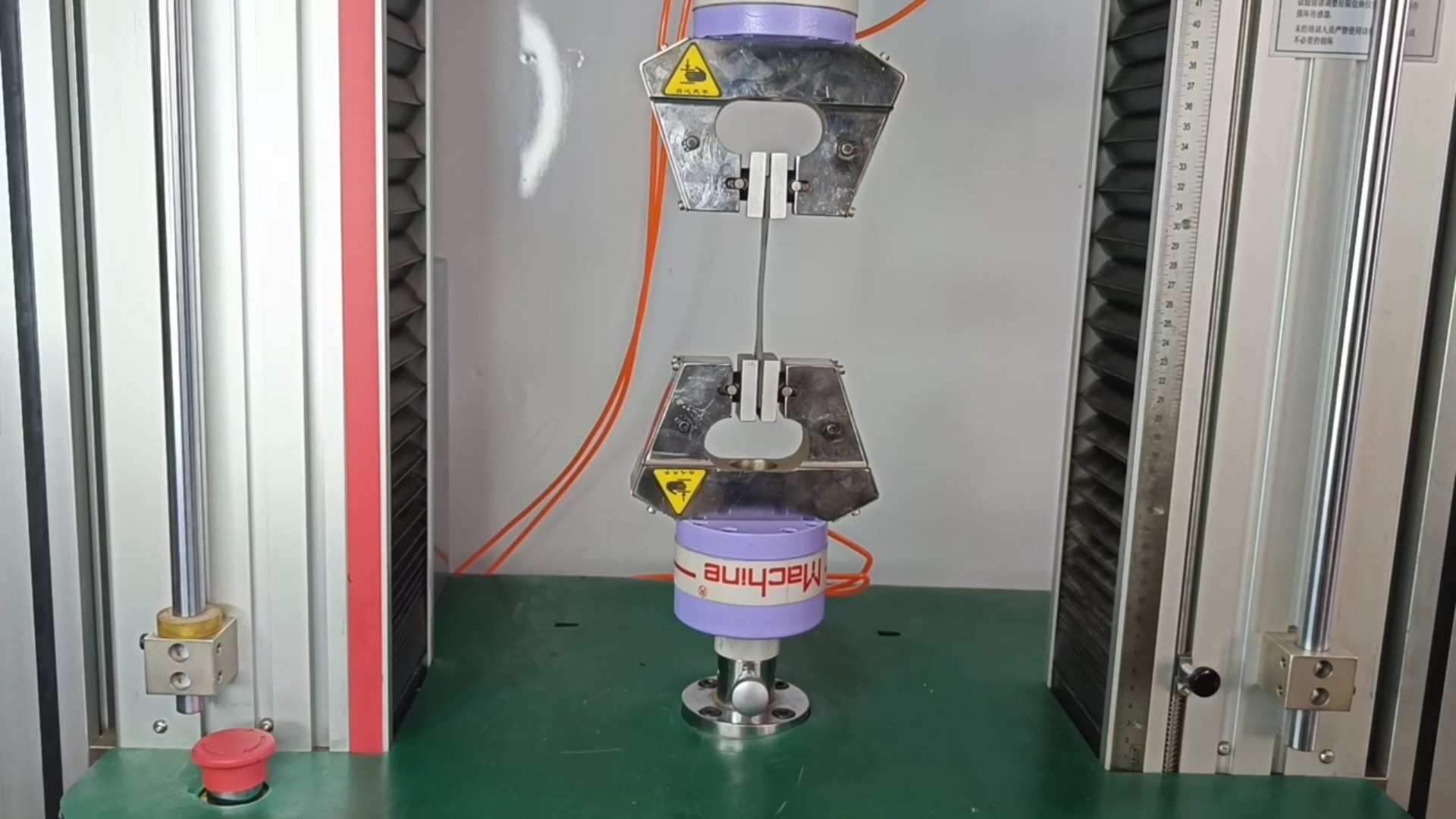 衡翼塑料样条气动拉伸夹具 薄膜/塑料气动拉伸试验夹具 格栅拉伸夹具 ...