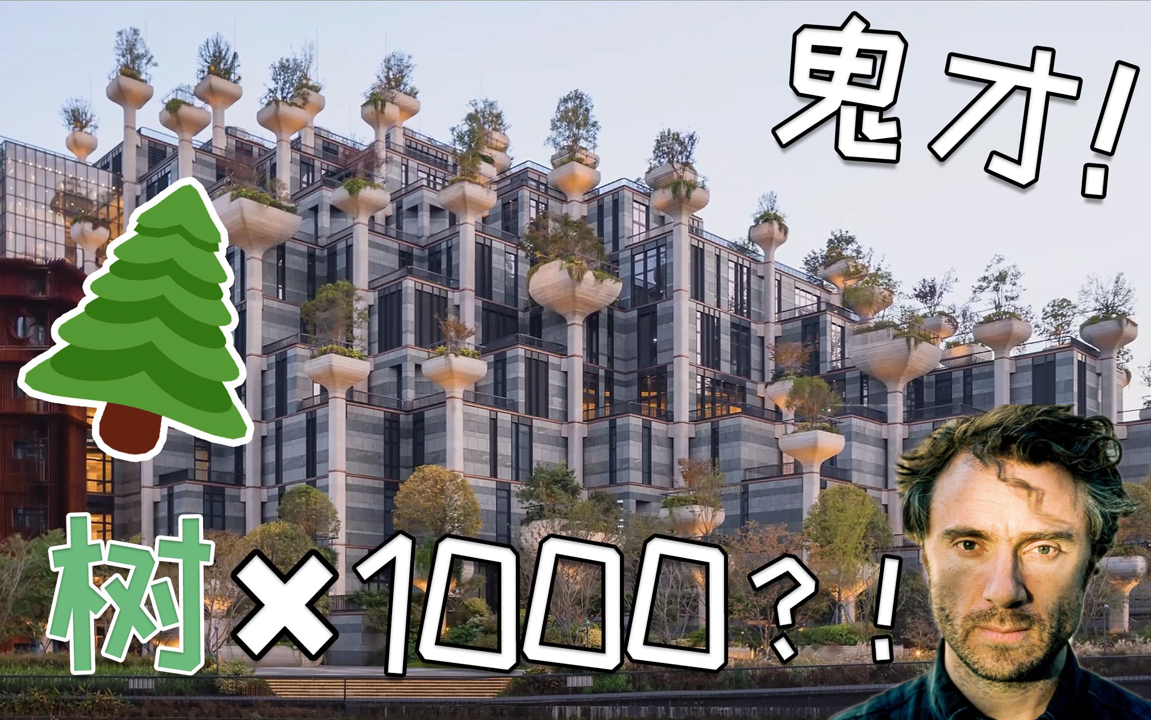 天安千树——惊现1000棵树?!上海巴比伦空中花园!鬼才设计师 ...