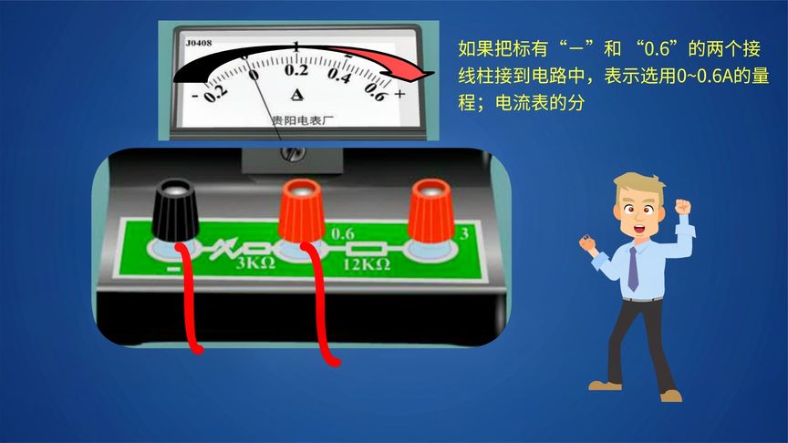【动画片制作】3分钟教你如何正确使用电流表