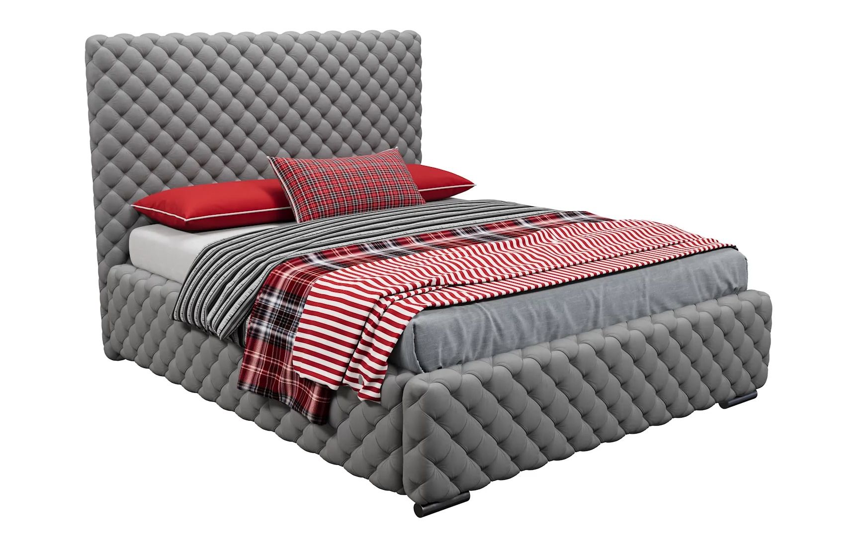 №343软包床建模过程