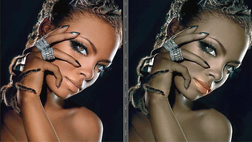 PS应用图像实例教学,PS影楼后期图像处理。