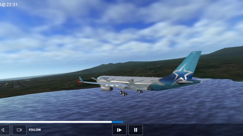 致敬越洋航空236号神机组_模拟飞行_游戏集锦