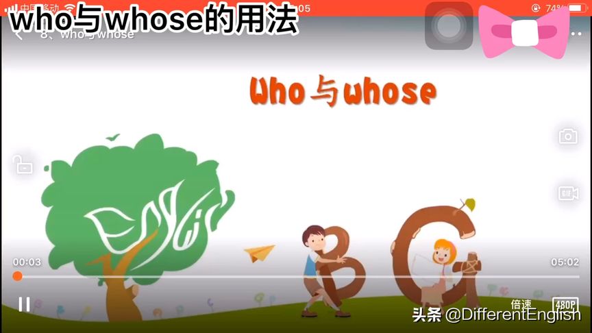 who和whose的用法!