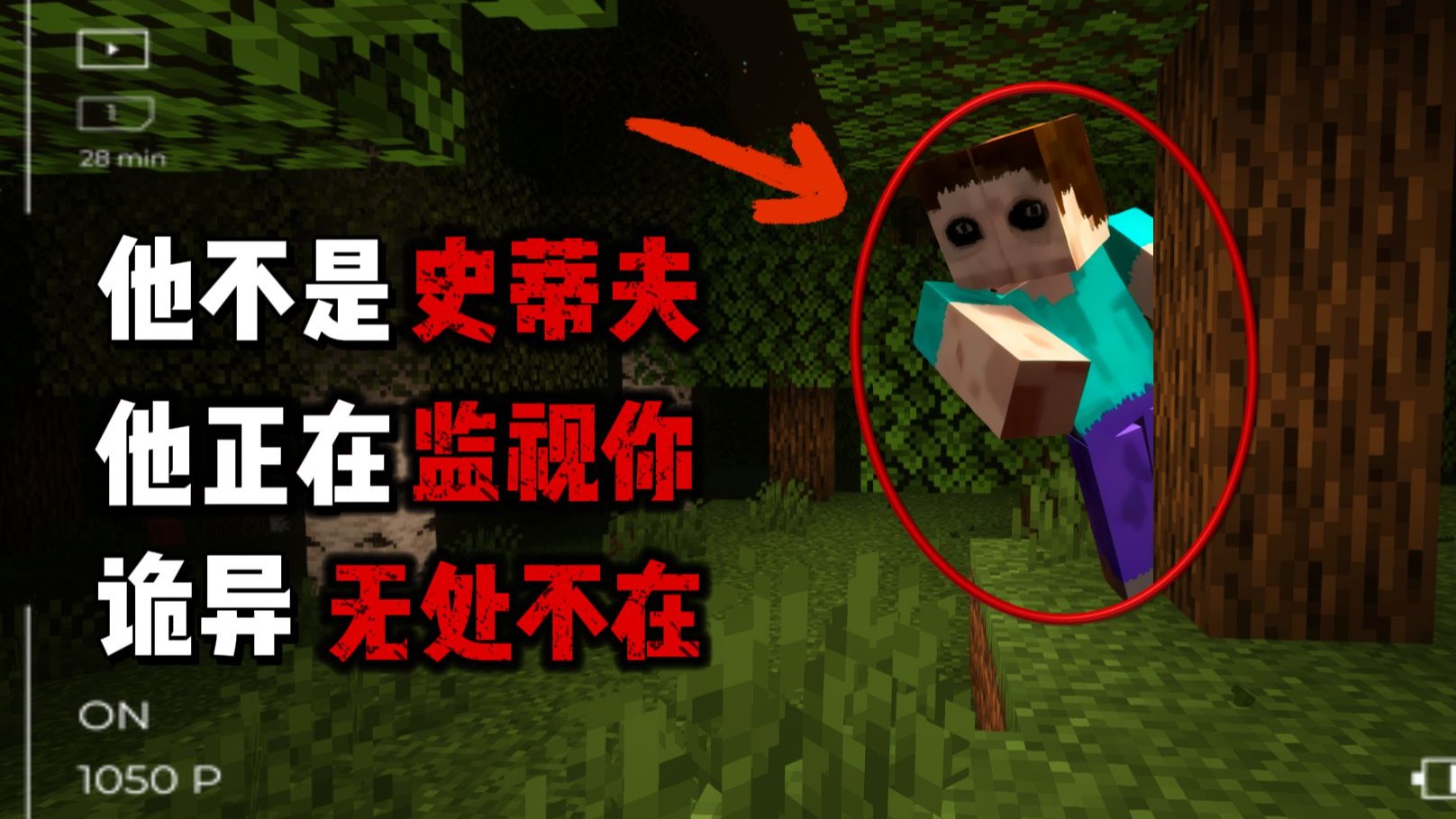 MC未解之谜?暗处的它时刻监视着我们【MC诡异传说:来自洞穴】