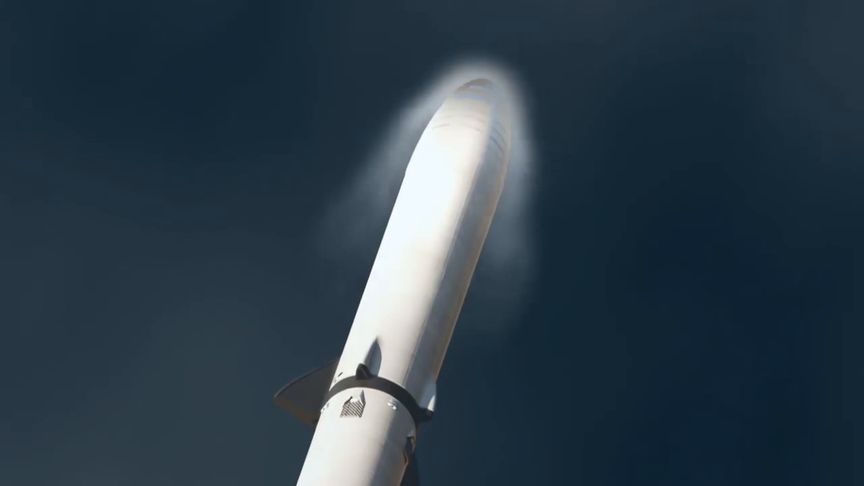 动画:这就是SpaceX的BFR超级火箭发射的全过程