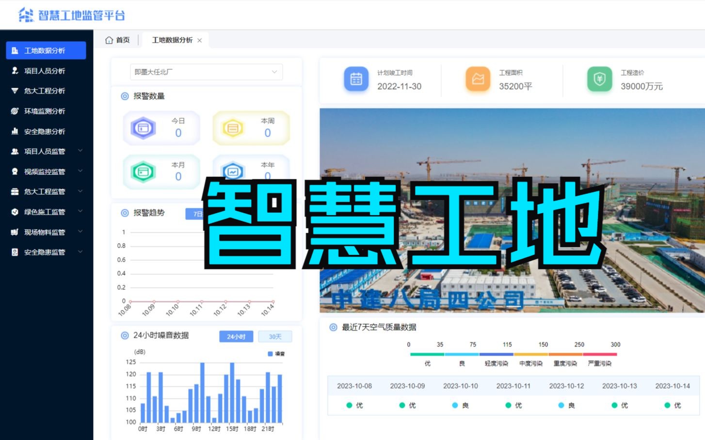 【JAVA】智慧工地-项目管理模块实现