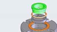 机械密封 釜用密封 TSMA-A03 mechanical seal 组装动画 上海天示