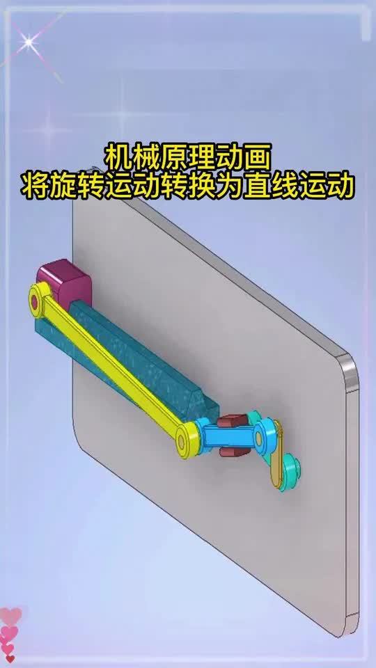 将旋转运动转换为直线运动