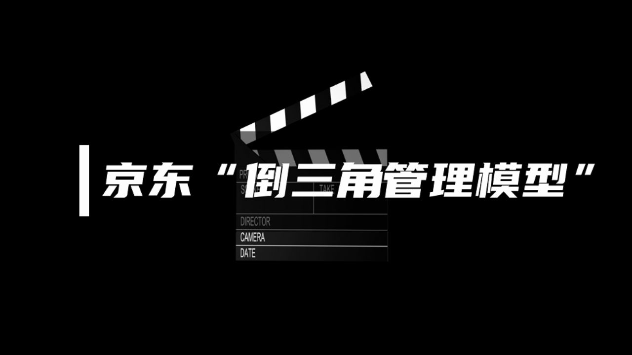 正略咨询:【经典管理案例】京东倒三角管理模型