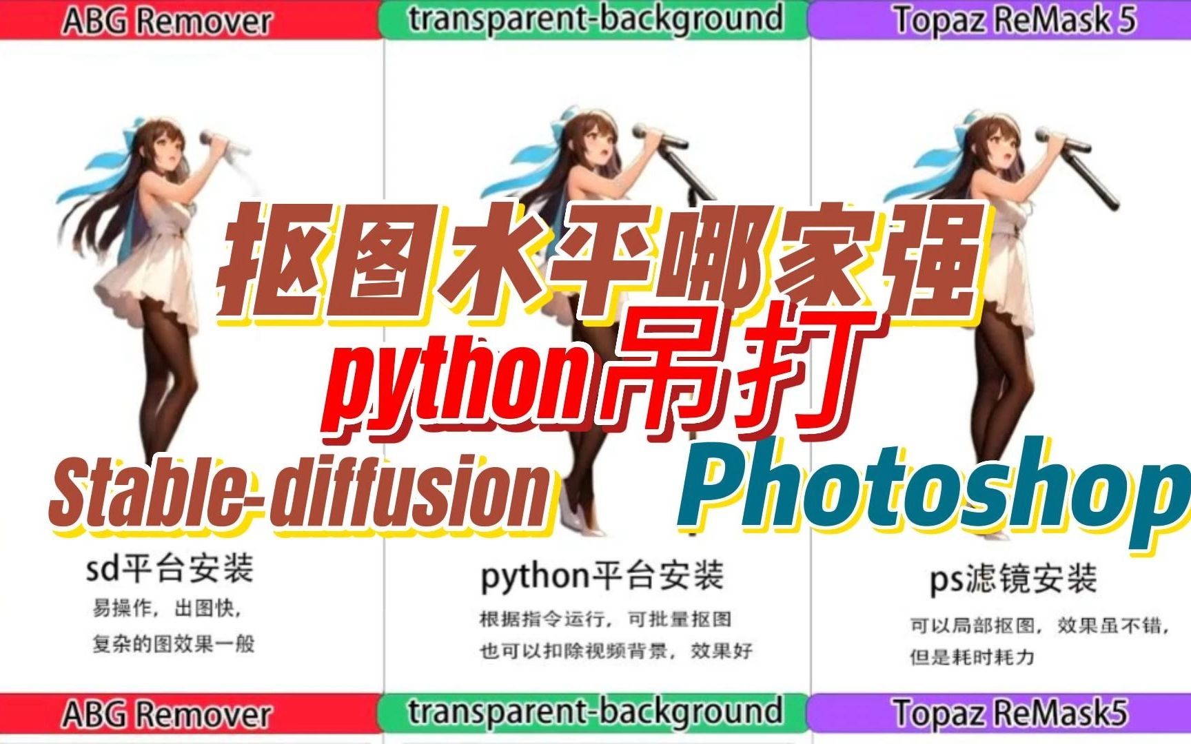 超强抠图工具介绍吊打Photoshop