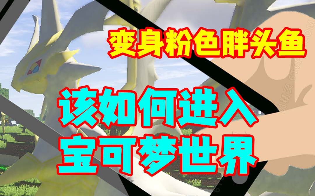 我的世界宝可梦世界该如何进入?