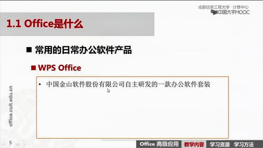 《Office高级应用》国家二级MS Office高级应用教程