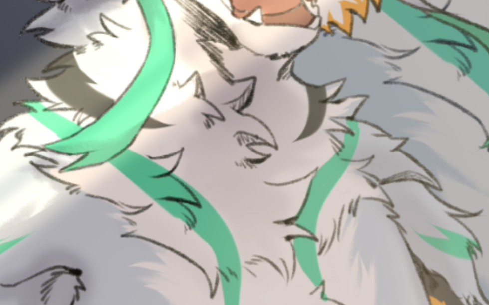 【笔刷分享】平常用的一些画毛刷吼～