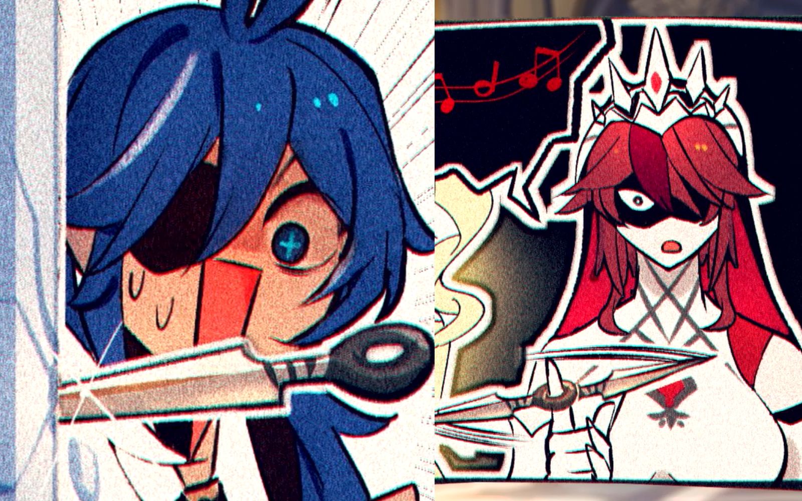 勇敢嘲笑罗莎莉亚的凯亚【原神有声漫画】【a_kaeyada】(中文字幕)