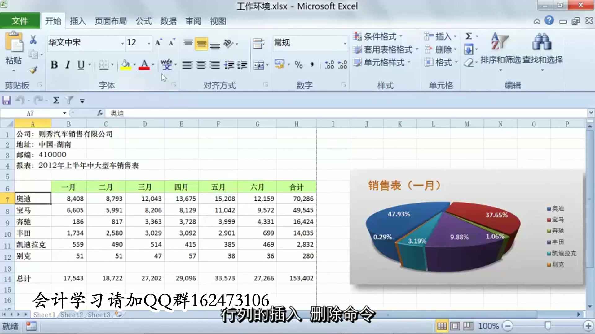 明细账excel_excel教程_在excel