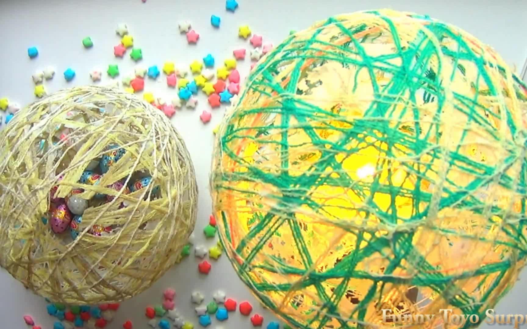 抖音超人气DIY,气球藤球灯制作详细教程