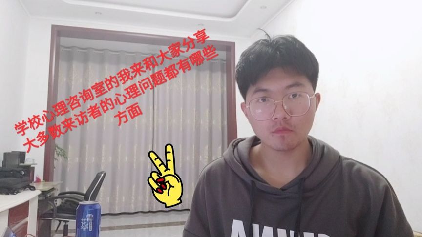 小白vlog-进入学校心理咨询室的我分享大多数来访同学的心理问题
