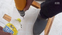 大理石开孔器操作演示