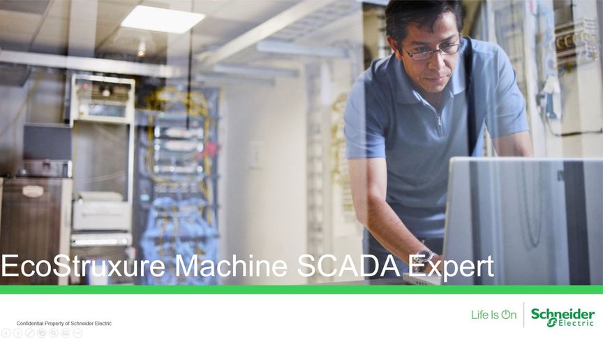 施耐德电气EcoStruxure Machine SCADA Expert软件安装及授权管理