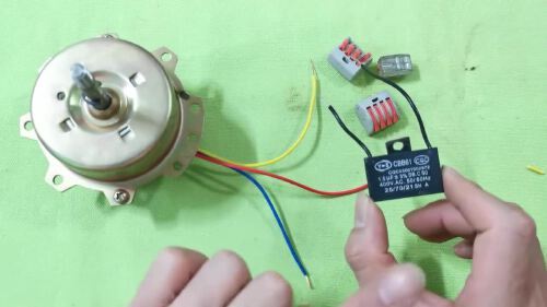 电容在单向电机中的作用解析:简单实操演示与效果对比