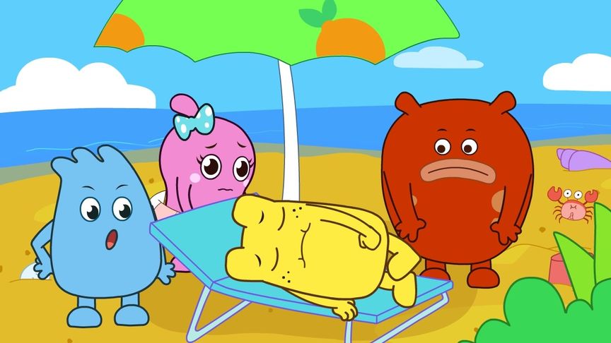 暑期安全系列儿歌动画:咕力动画之游泳安全,经典动画