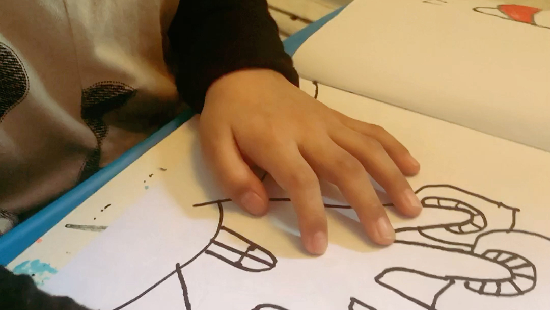 幼儿简笔画森林小屋