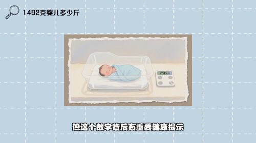 惊!1492克早产宝宝仅重3斤,生命奇迹如何诞生?