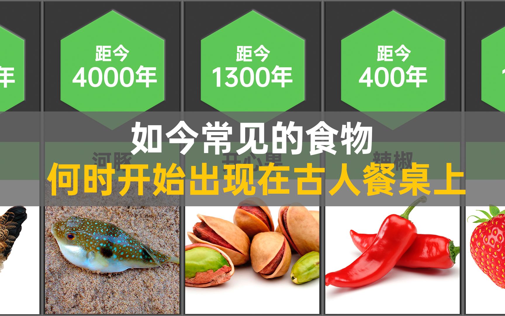 对比数据:食物何时开始在中国被吃,原来古代的餐桌如此贫瘠