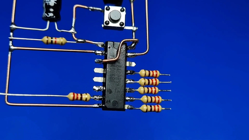 如何使用IC4026七段计数器