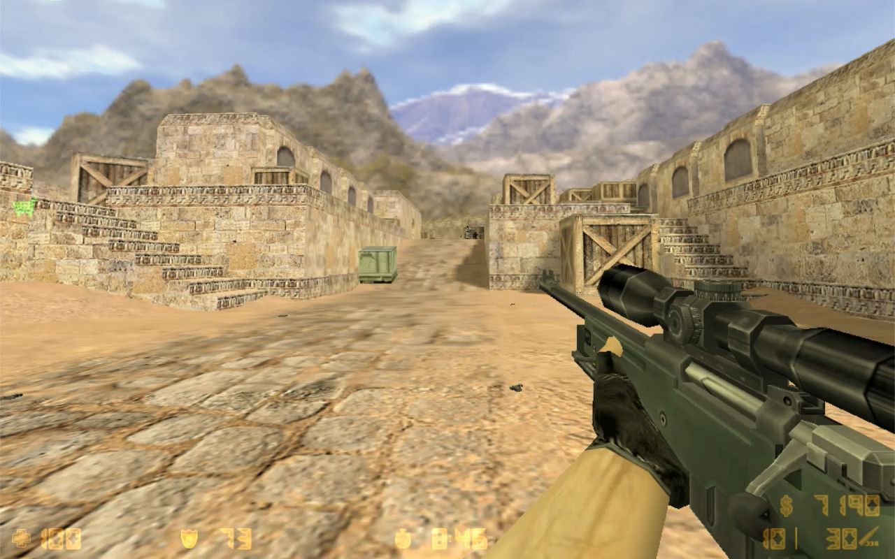 【爆破模式】#150 【CS改版地图】#61 de_dust4ever(过往沙城)