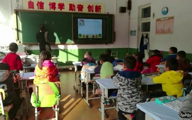 北师大版一年级数学上《册_前后》-高老师全国一等奖|优质课视频|...