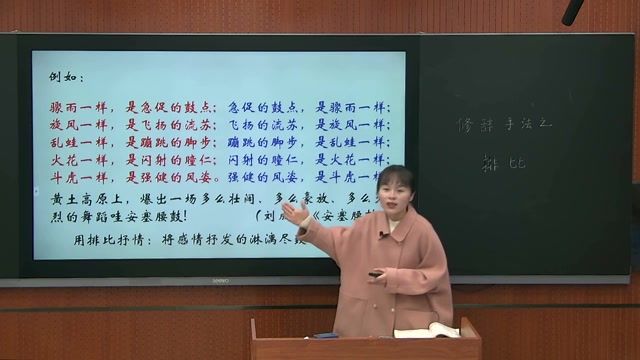 初一语文(部编版)《修辞手法之“排比”》