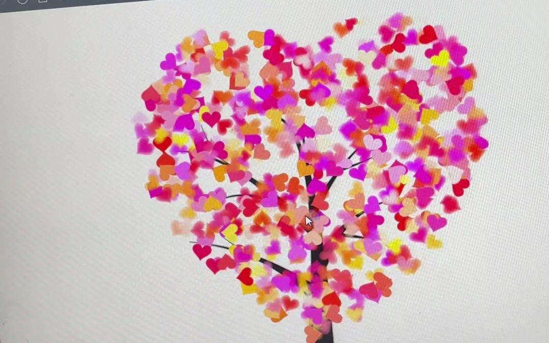 用代码写爱心表白树!需要代码的一键三连,后台私我打222就可以了