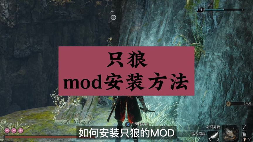只狼mod安装教程,焕发游戏新的活力#只狼