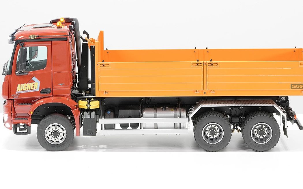 德国ScaleART 6x6卡车模型悬挂系统改装升级