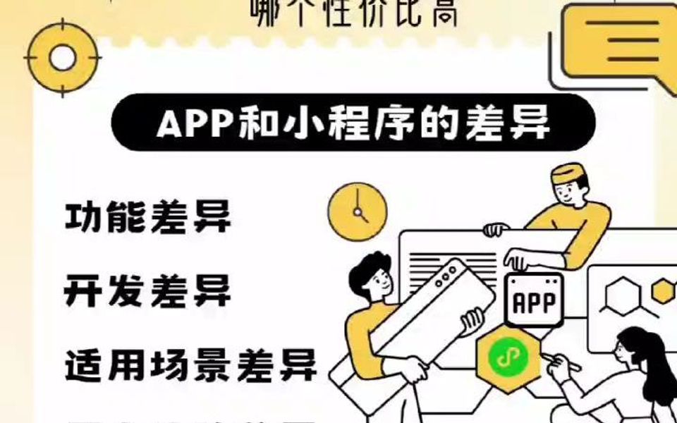 小程序和APP开发哪个好?